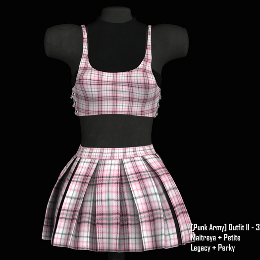 Second Life Marketplace - [Punk Army] Outfit II - 3 DEMO